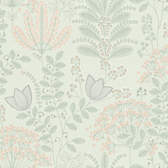 Wallpaper As Creation Famous Garden - 39349-3 shades of green | ALL ...
