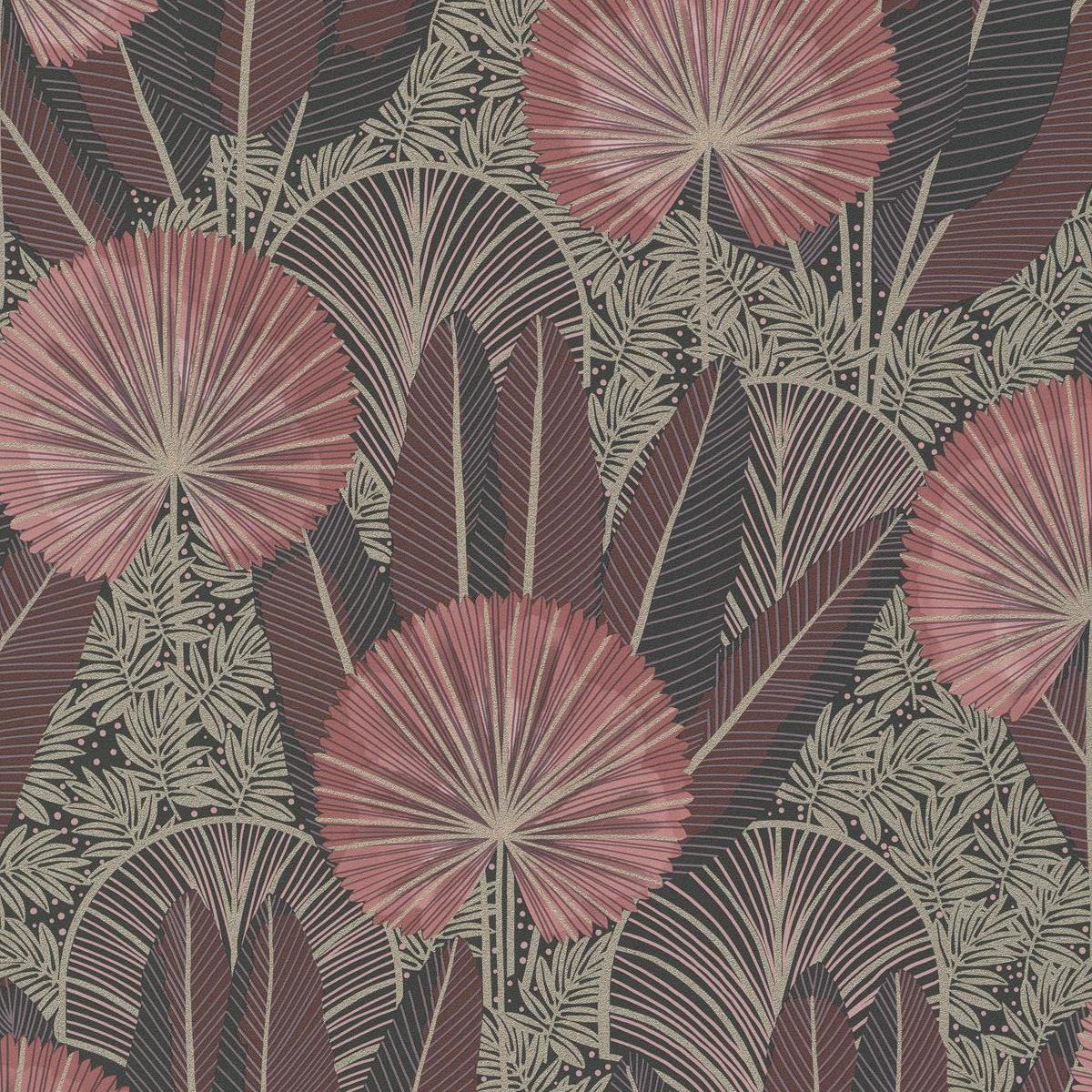 Tapeta ścienna Grandeco Asperia - A54702 shades of red || shades of ...