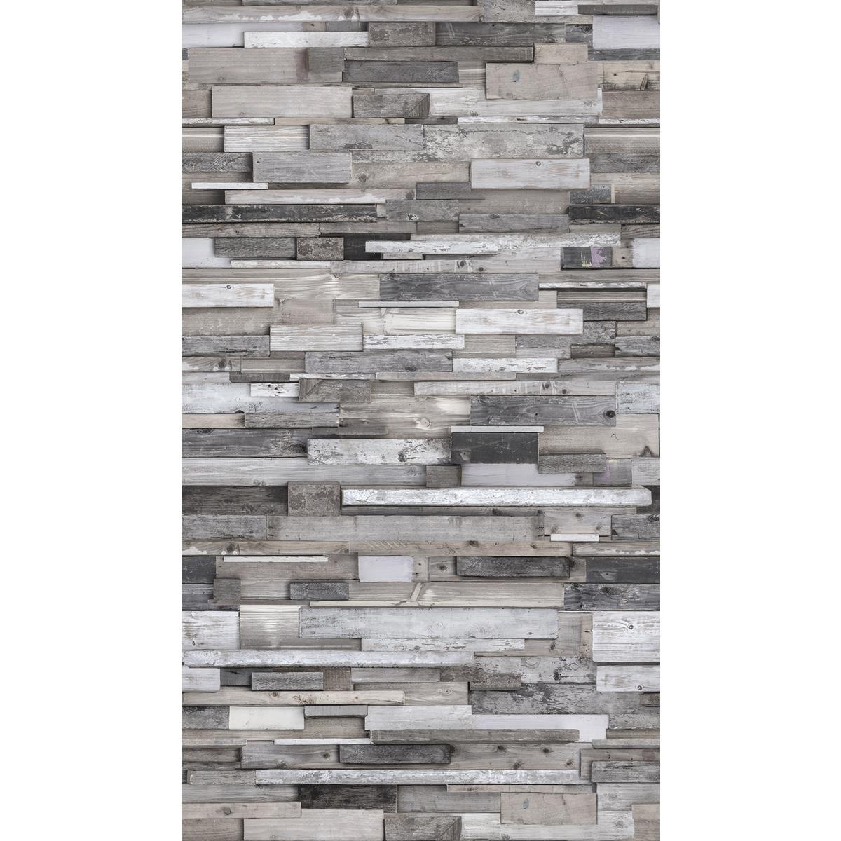 Tapeta ścienna Grandeco One roll One motif - EP6002 Wood All-over ...