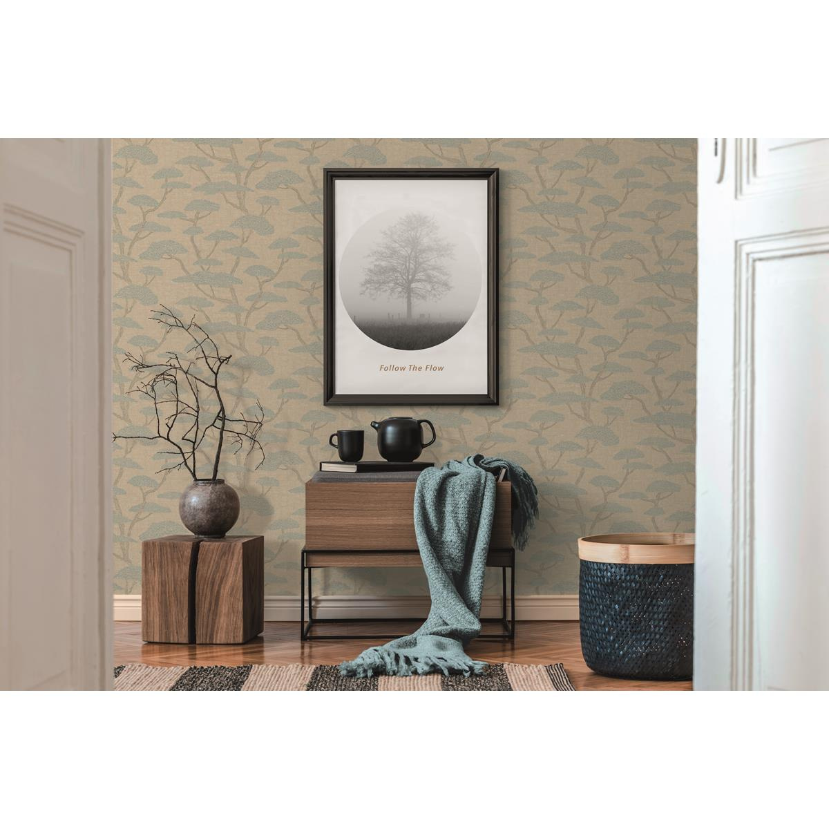 Tapeta ścienna 3D As Creation Private Walls Nara - 38741-1 odcienie ...