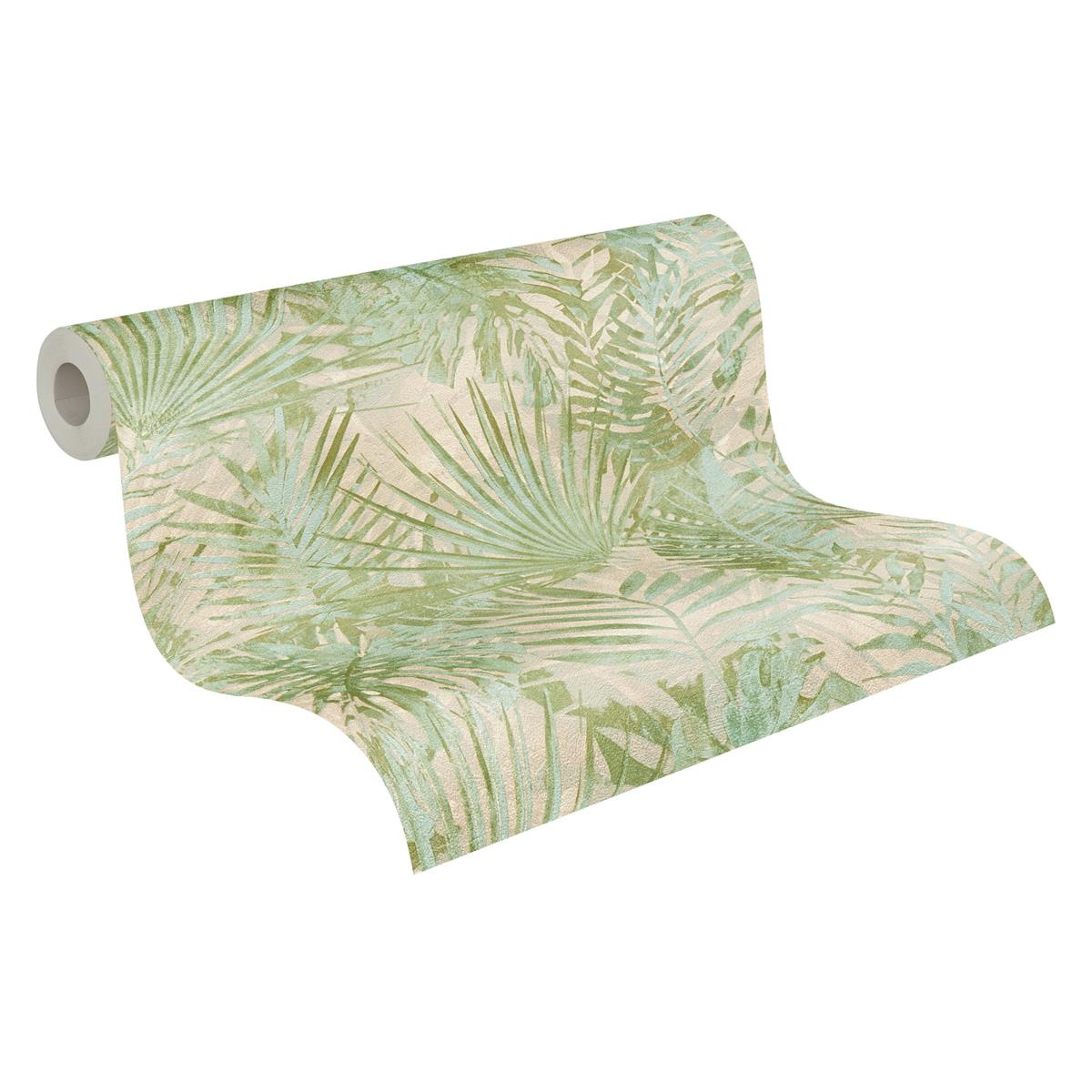 Tapeta ścienna AS Creation D'Eco Natural Living - 38638-1 odcienie beżu ...