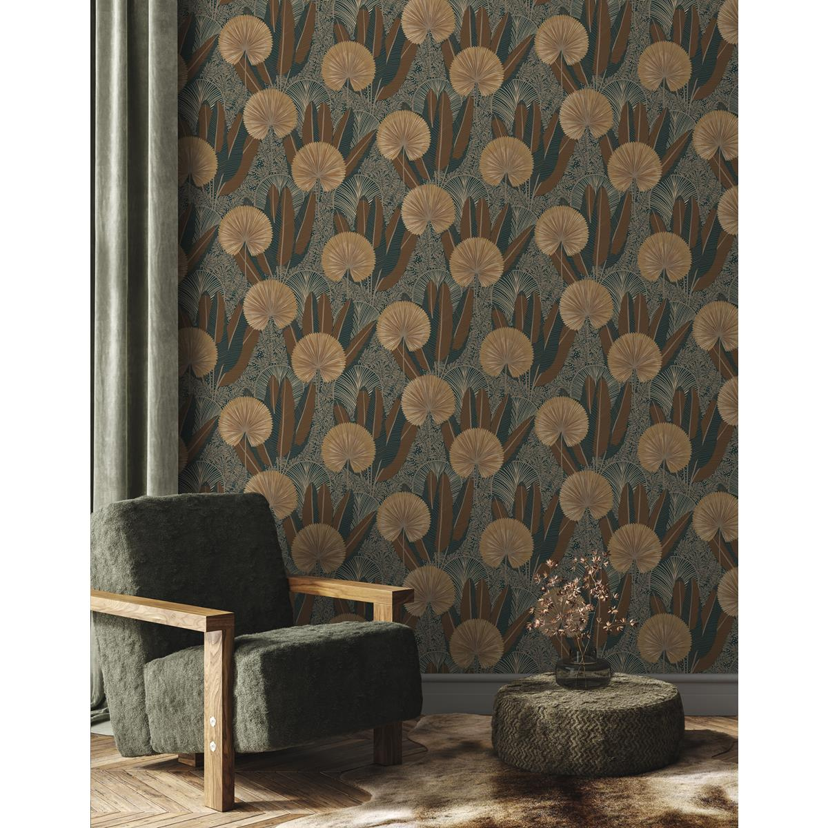 Tapeta ścienna Grandeco Asperia - A54703 odcienie złota || odcienie ...