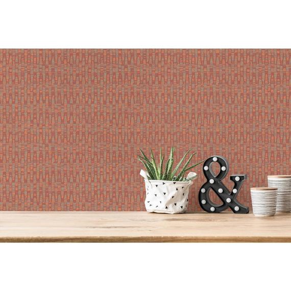 Tapeta ścienna AS Creation Antigua - 39092-2 odcienie czerwieni ...